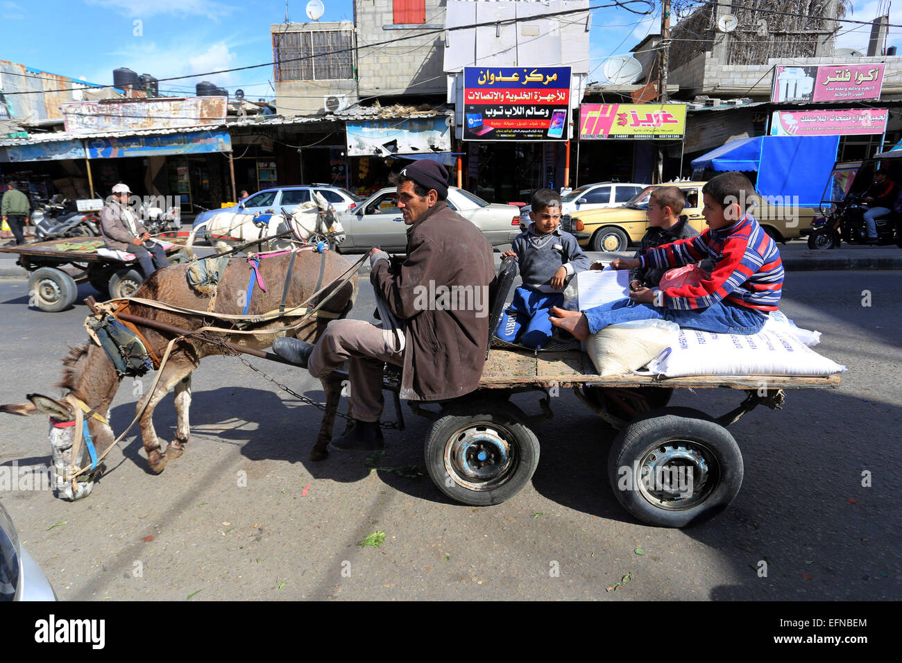 Rafah, Gaza Strip, Palestinian Territory. 1st Jan, 2000. Palestinian ...
