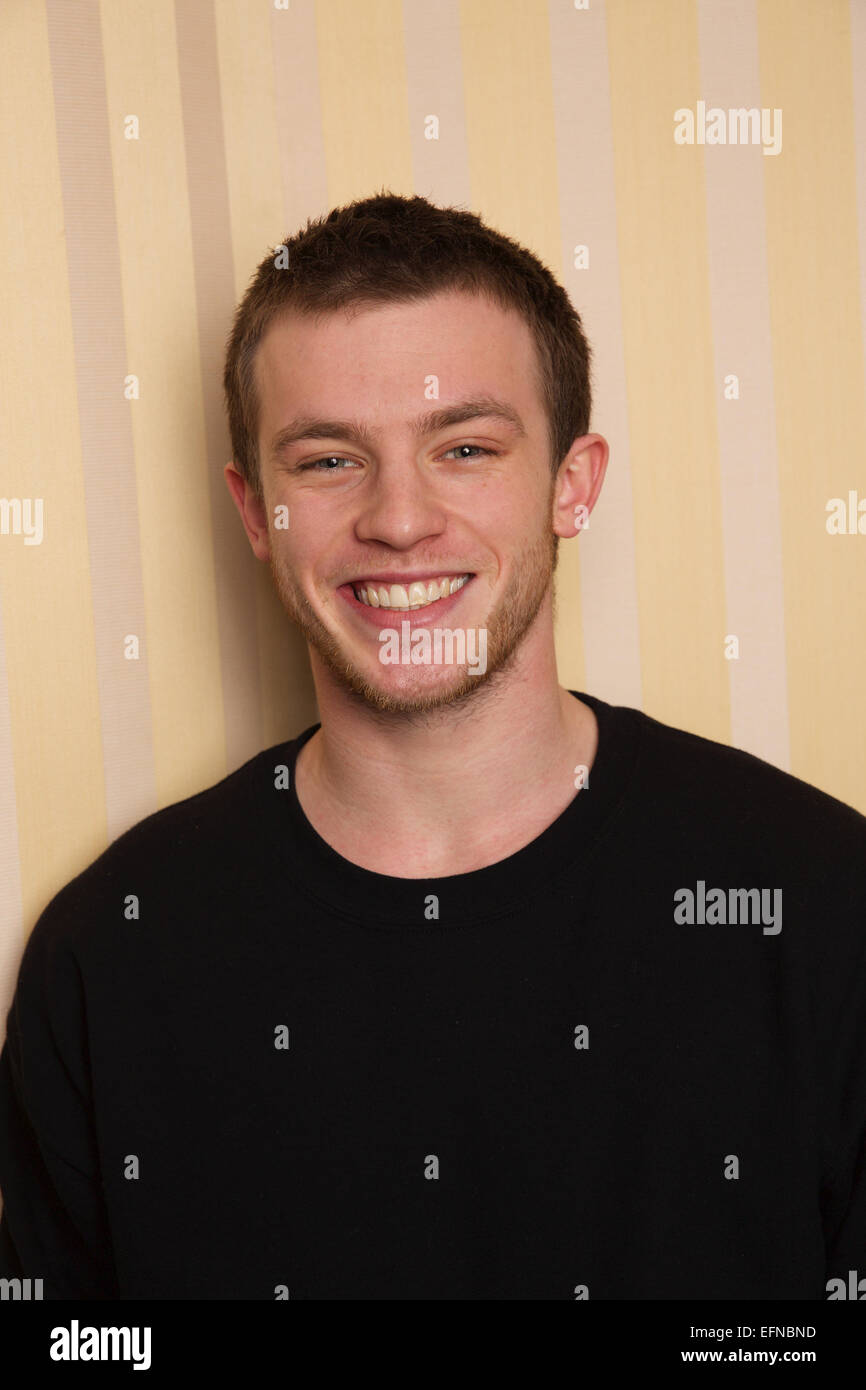 Berlin, Germany. 08th Feb, 2015. German actor Jannis Niewoehner, one of ...