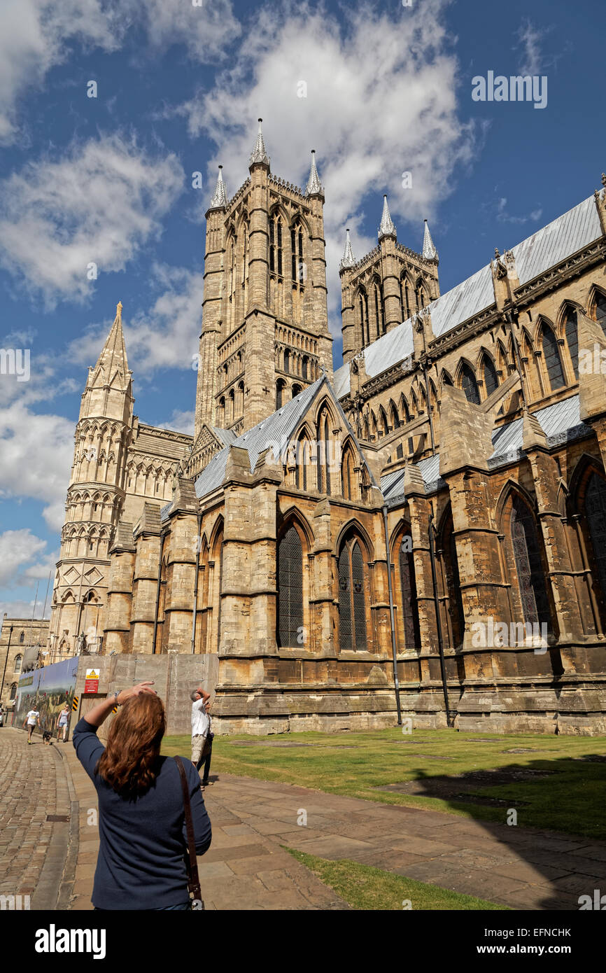 Lincoln Cathedral, Lincoln, England, UK Stock Photo - Alamy