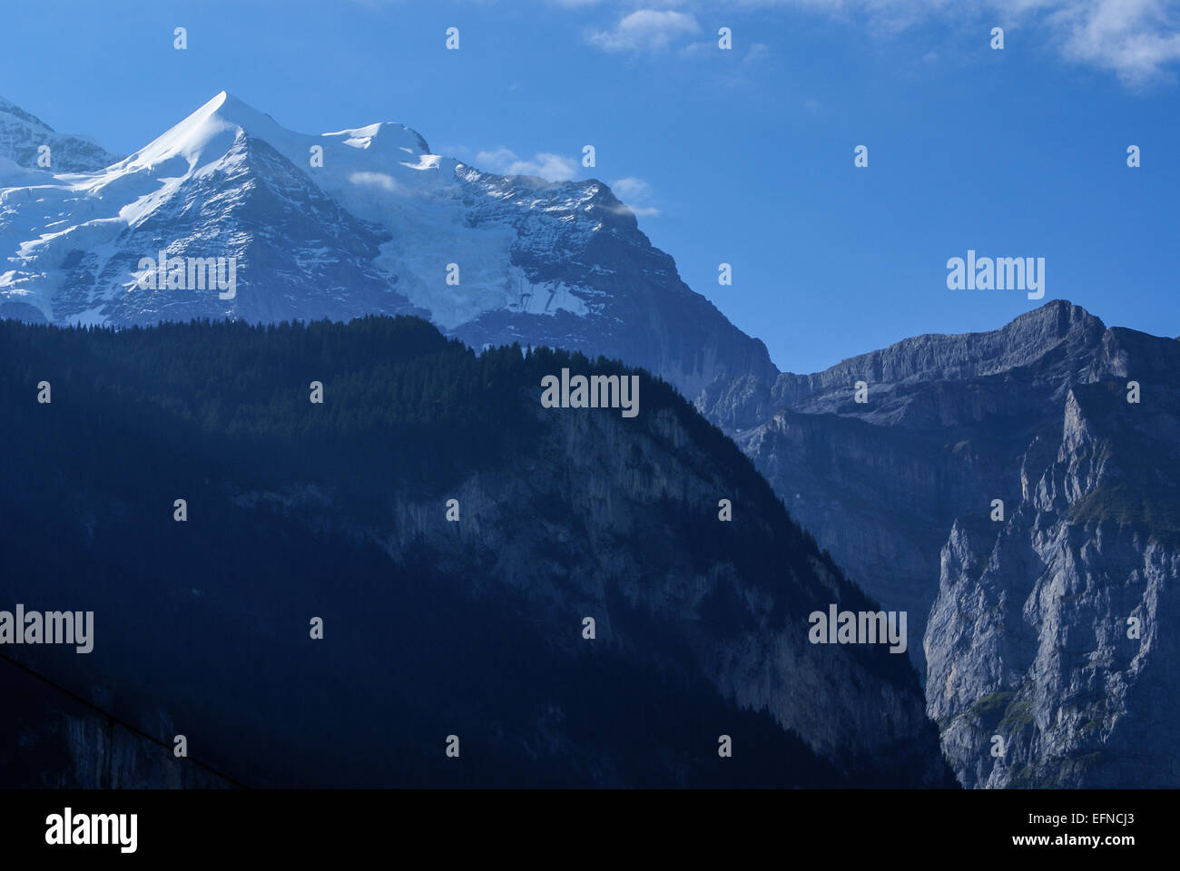 Swiss Alps landscape near Interlaken in Europe Stock Photo - Alamy