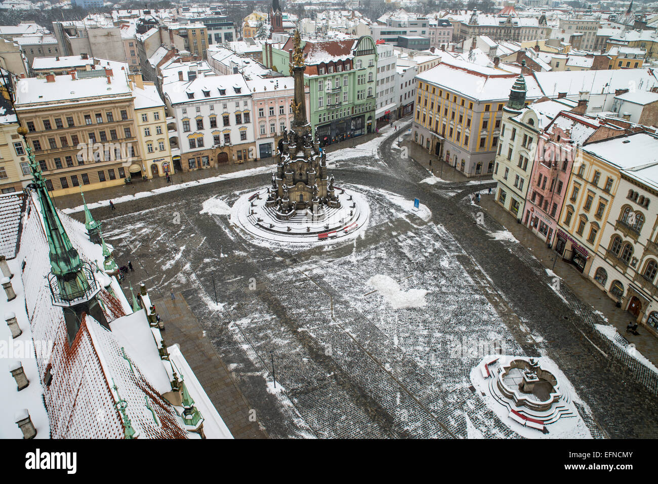 Pillar of the holy trinity olomouc hi-res stock photography and images ...