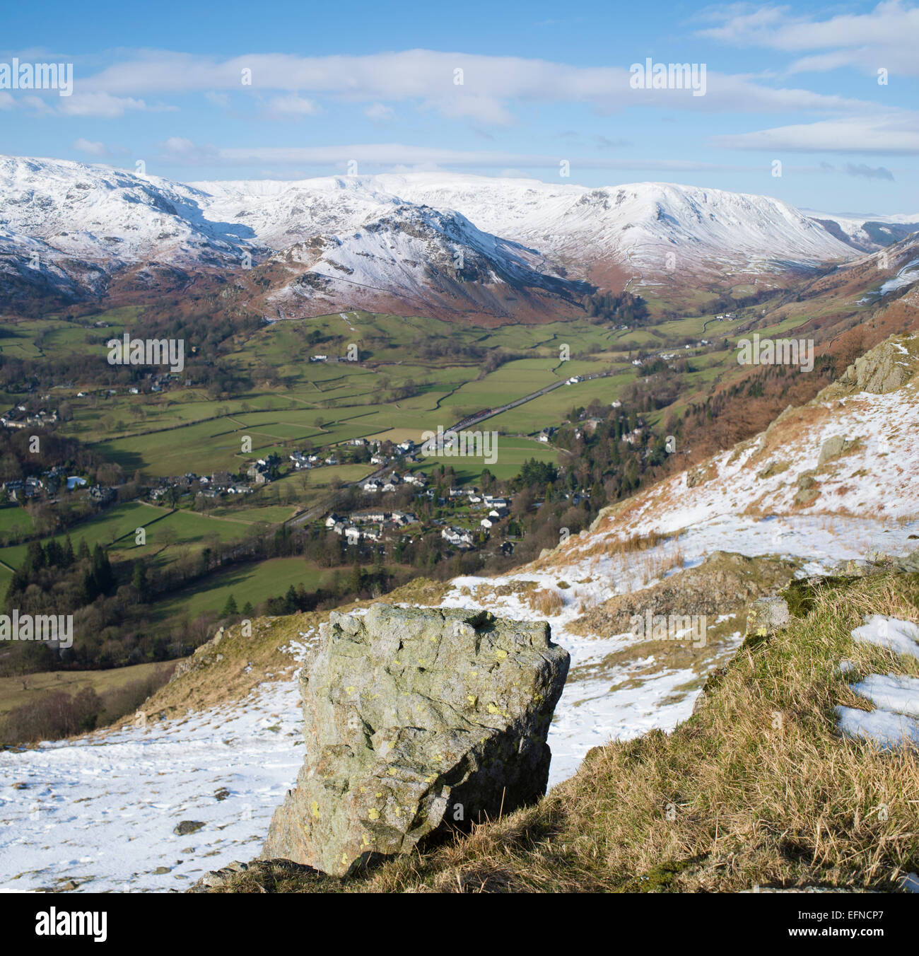 Central Fells Of The English Lake District High Resolution Stock ...
