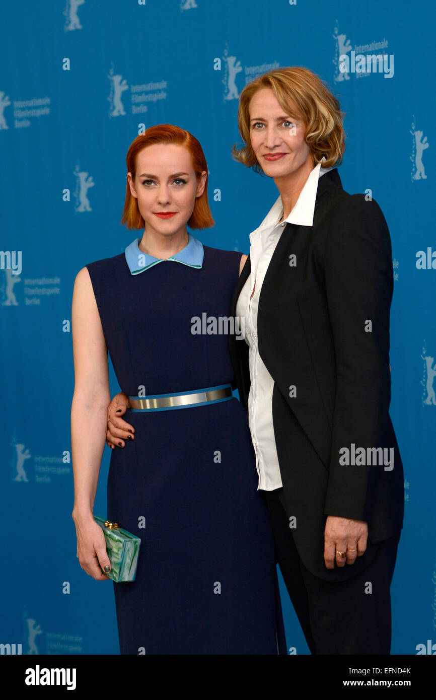 Berlin, Germany. 07th Feb, 2015. Jena Malone and Janet McTeer during ...