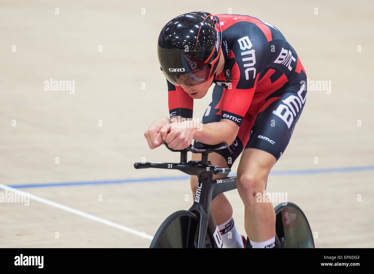 Grenchen, Switzerland. 08th Feb, 2015. UCI World Hour Record Attempt ...