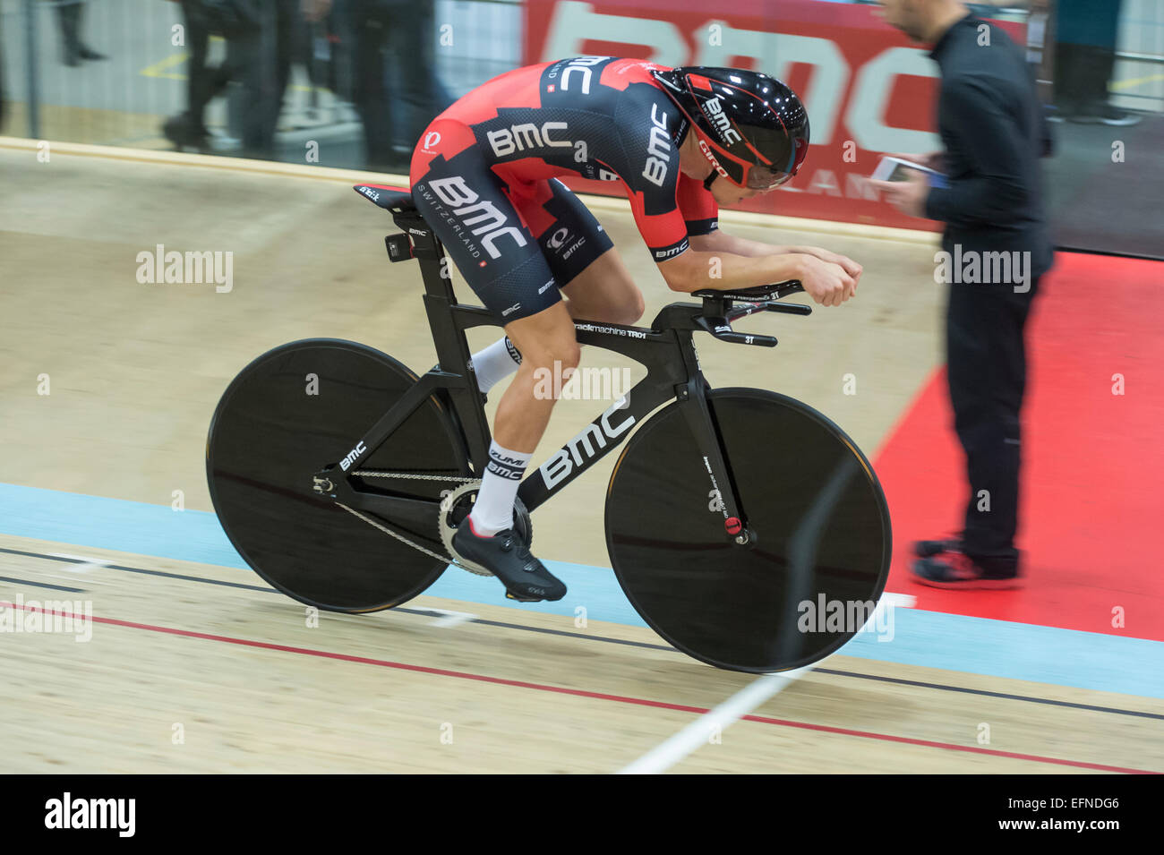 Grenchen, Switzerland. 08th Feb, 2015. UCI World Hour Record Attempt ...