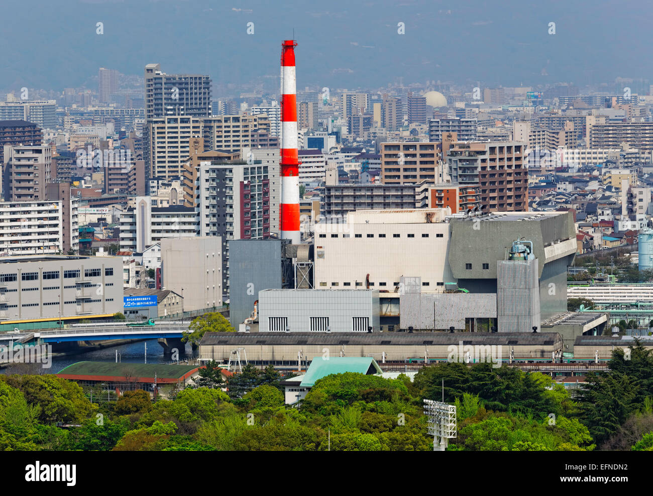 osaka city at day, japan Stock Photo - Alamy