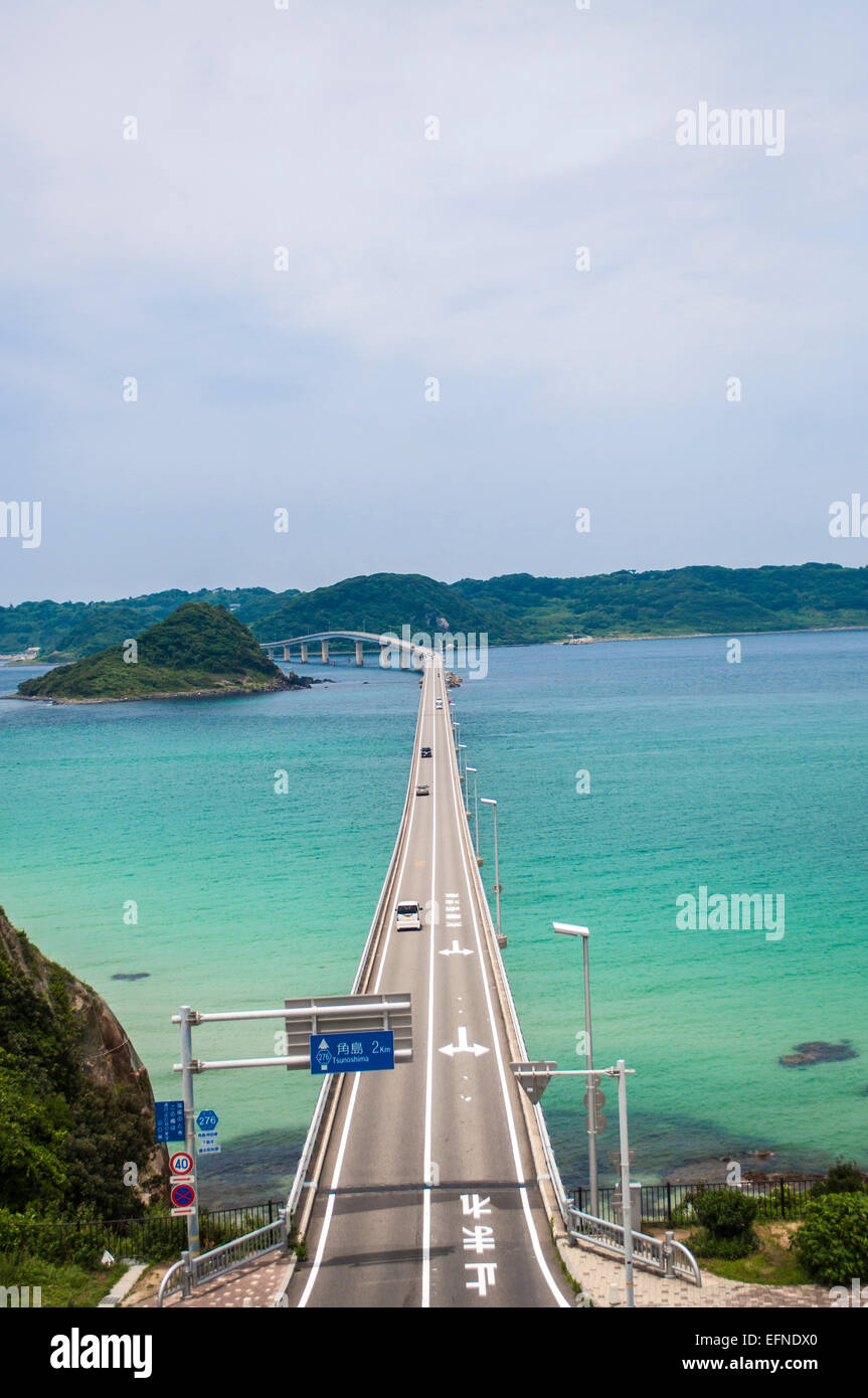 Tsunoshima bridge,Shimonoseki city,Yamaguchi,Japan Stock Photo - Alamy