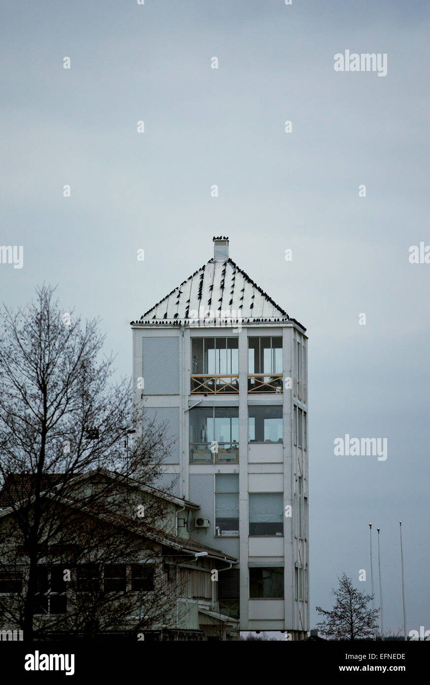 Tower like apartment building Stock Photo - Alamy