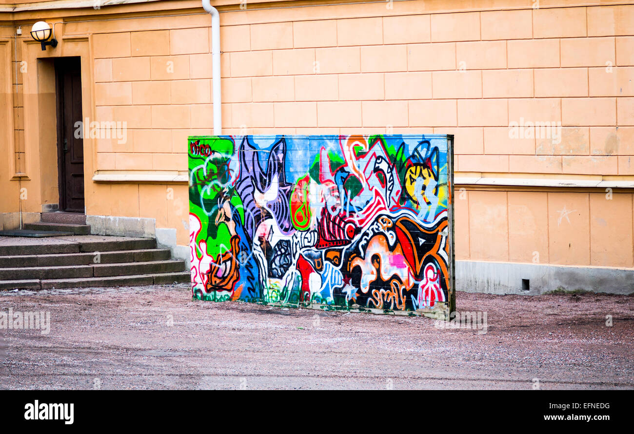 Graffiti street art alphabet hi-res stock photography and images - Alamy