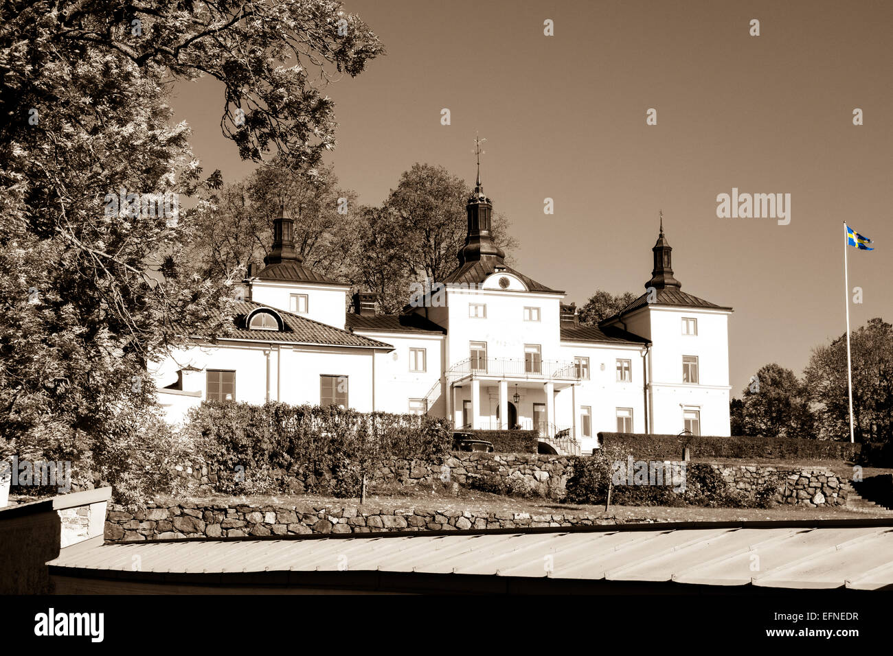 Stenhammar Palace in Flen Stock Photo - Alamy