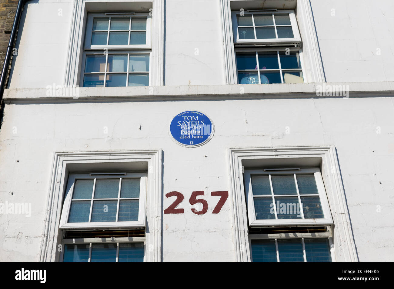 Tom Sayers BAre Knuckle Prizefighter Blue Plaque Camden town London ...