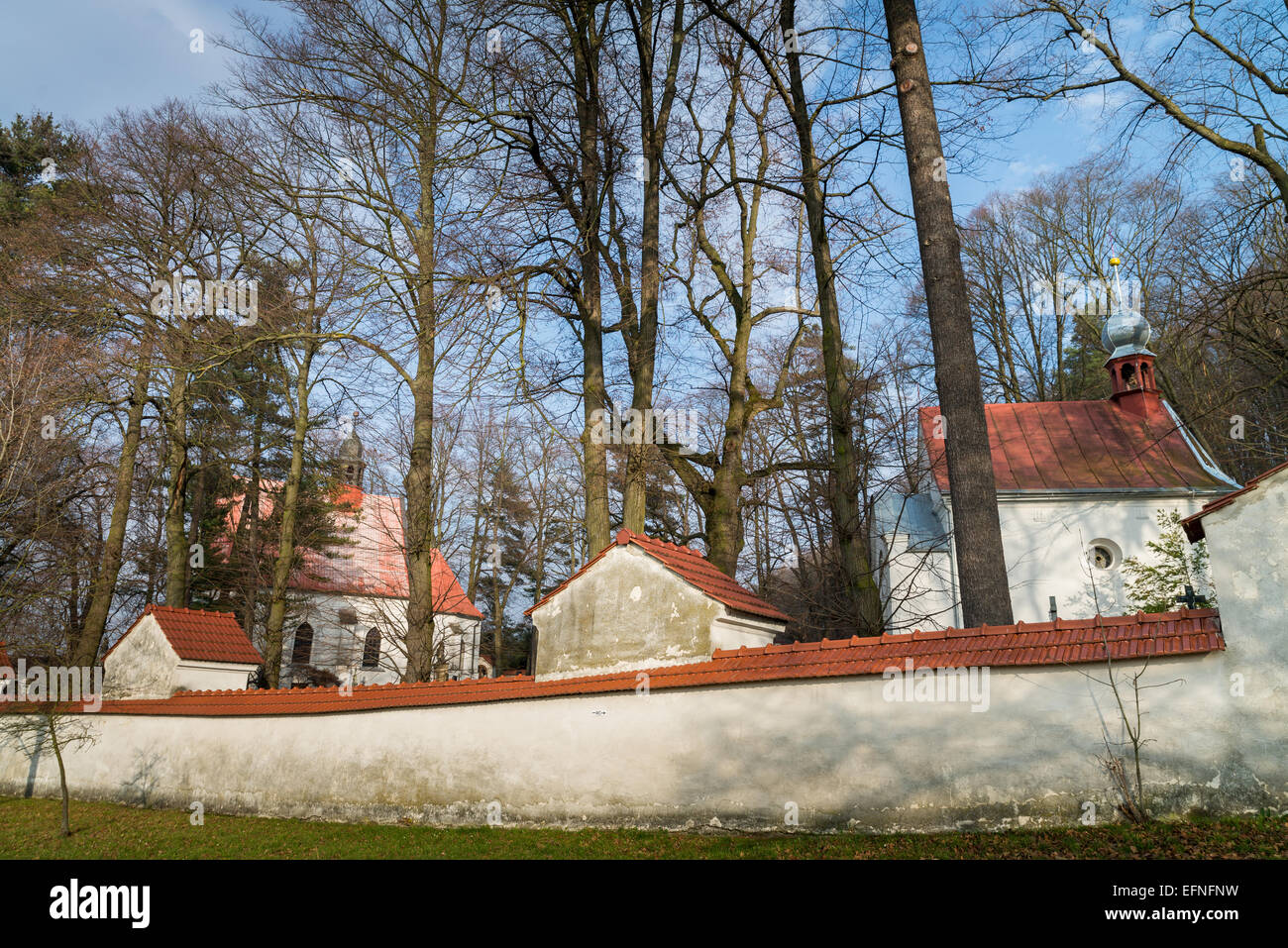 Church, Hranice na Morave, Moravia, Czech republic Stock Photo - Alamy