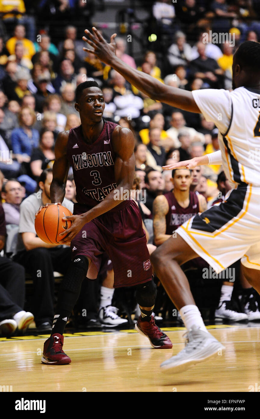Wichita, Kansas, USA. 07th Feb, 2015. Missouri State Bears forward ...