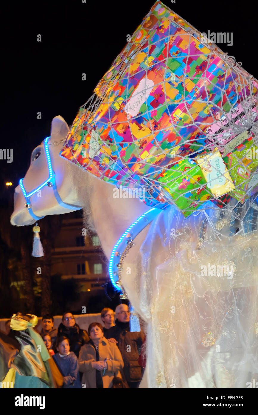 Epiphany parade, Three Kings Festival, Fiesta de Los tres Reyes Mages ...