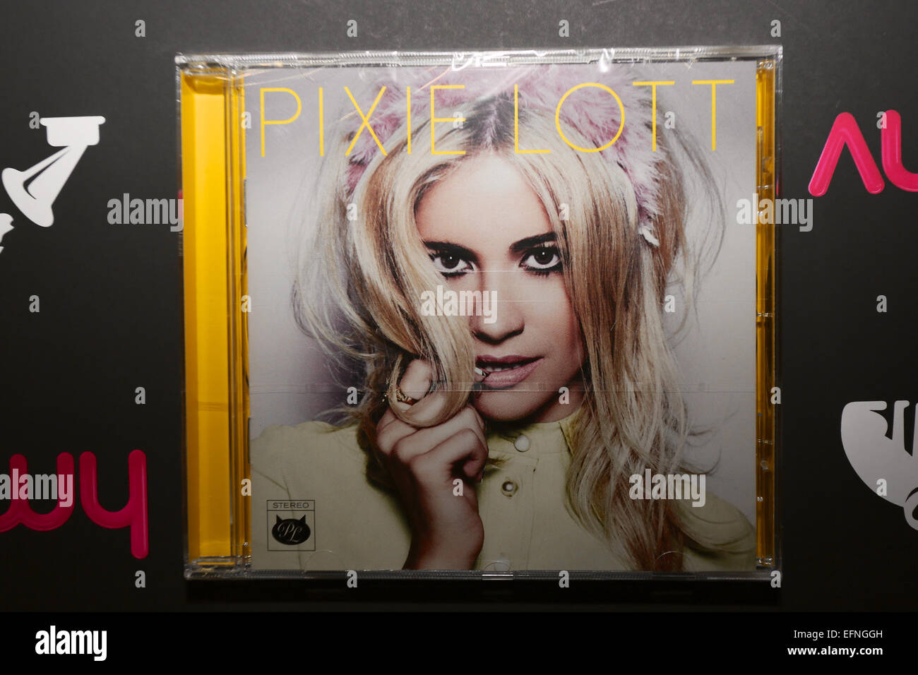Pixie Lott signs albums at HMV Reading Featuring: Pixie Lott Where ...