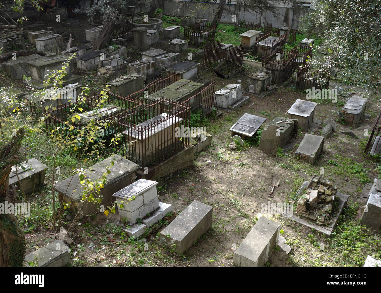 Witham's Cemetery, Old abandoned cemetery In Gibraltar, United Kingdom ...