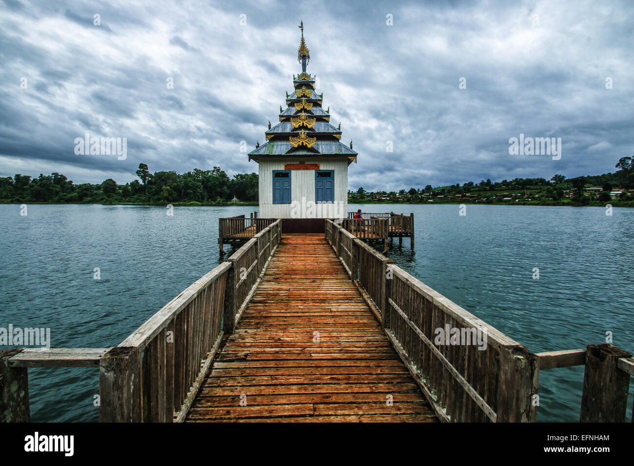 Traditional burmese house hi-res stock photography and images - Alamy
