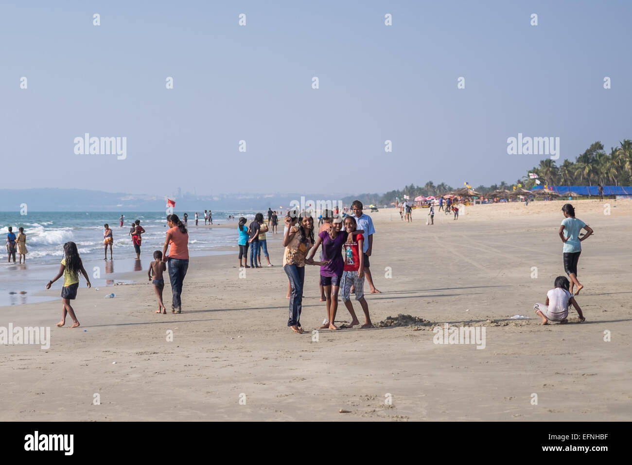 Indian girls goa hi-res stock photography and images - Alamy