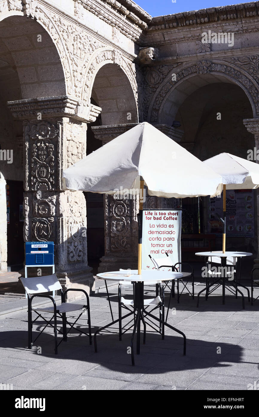 Arequipa cafe hi-res stock photography and images - Alamy