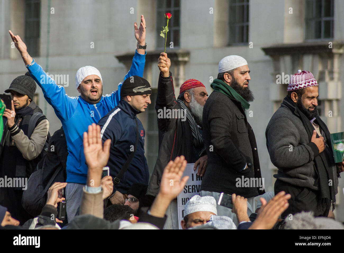 Muslims protest london hi-res stock photography and images - Alamy
