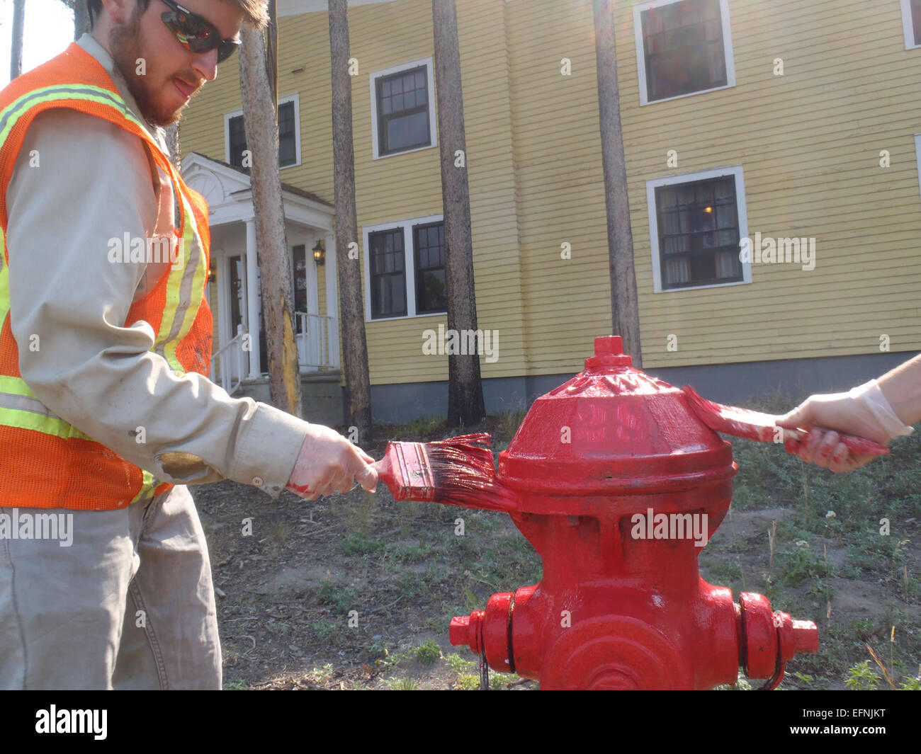 An image from the second aYCC event in 2012, Yellowstone National Park ...