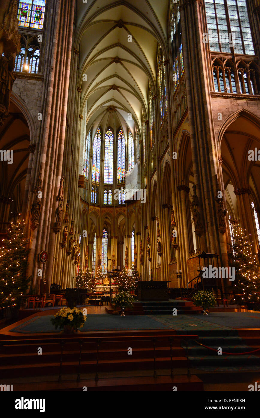 Inside Cologne Cathedral High Resolution Stock Photography and Images ...