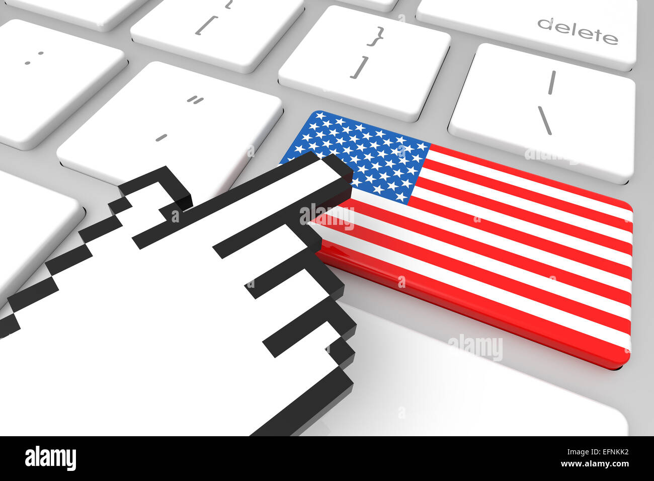 Computer cursor flag hi-res stock photography and images - Alamy