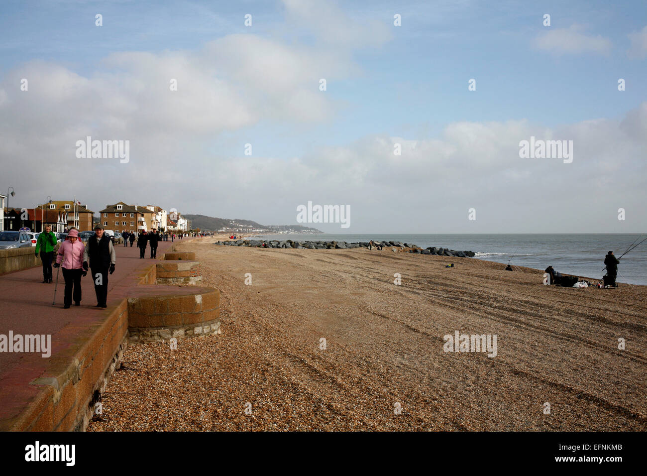 Hythe Beach Kent Stock Photos & Hythe Beach Kent Stock Images - Alamy