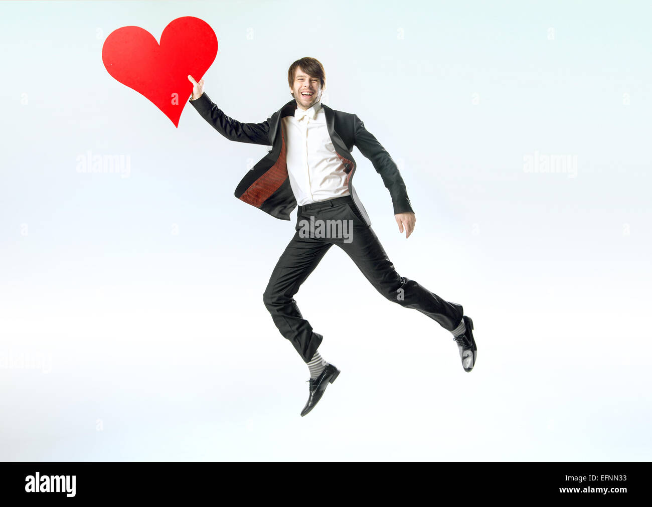 Jumping heart hi-res stock photography and images - Alamy