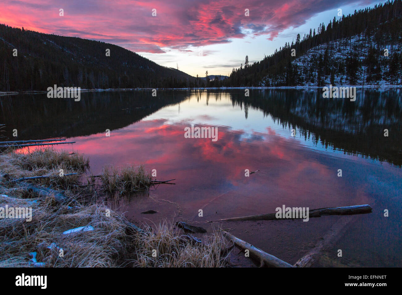 This image, captured by Neal Herbert, shows the serene sunrise over ...