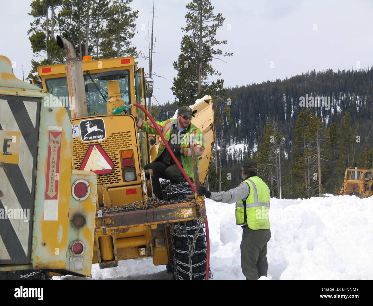This image shows spring plowing at Craig Pass, taken by Davey Wyatt in ...
