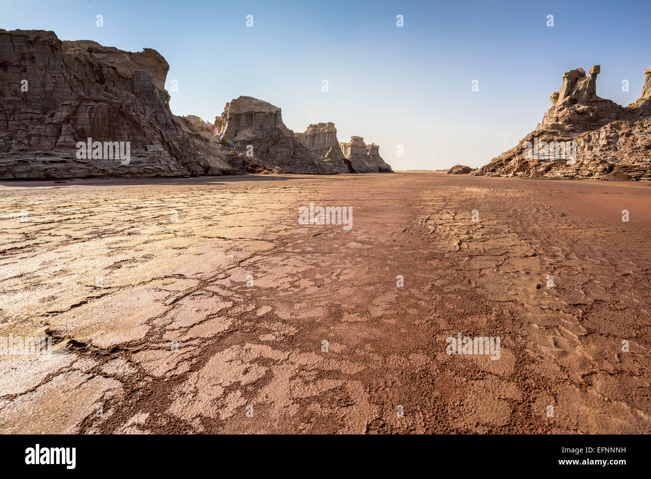 Danakil Depression desert near Dallol in Ethiopia Stock Photo - Alamy