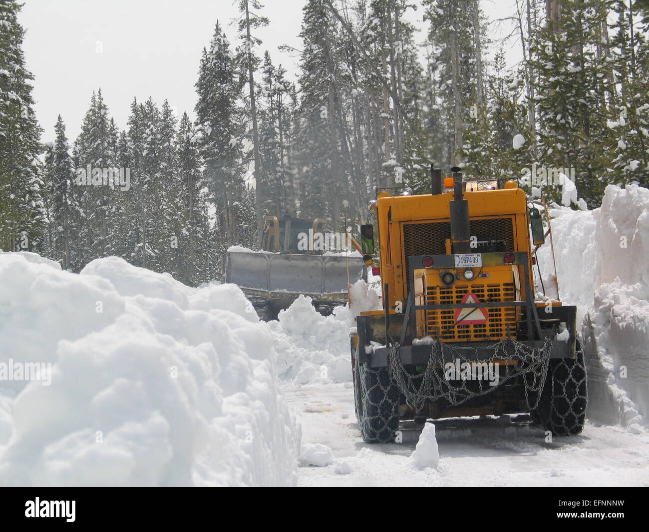 Plowing snow hi-res stock photography and images - Alamy