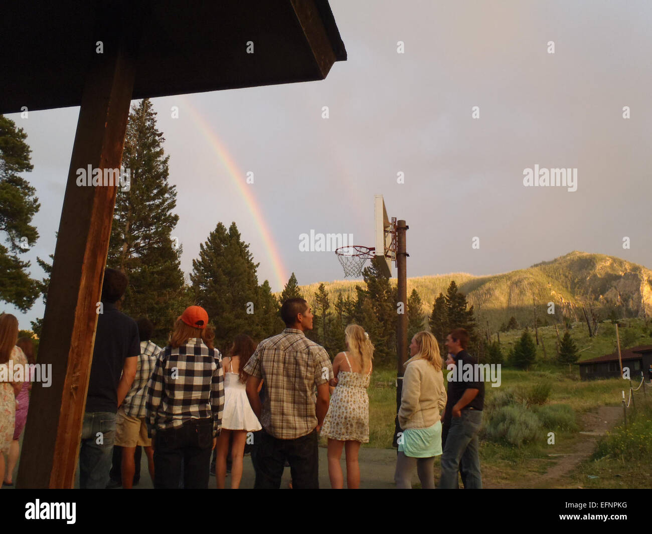 This photograph is part of the Yellowstone Conservation Corps (YCC ...