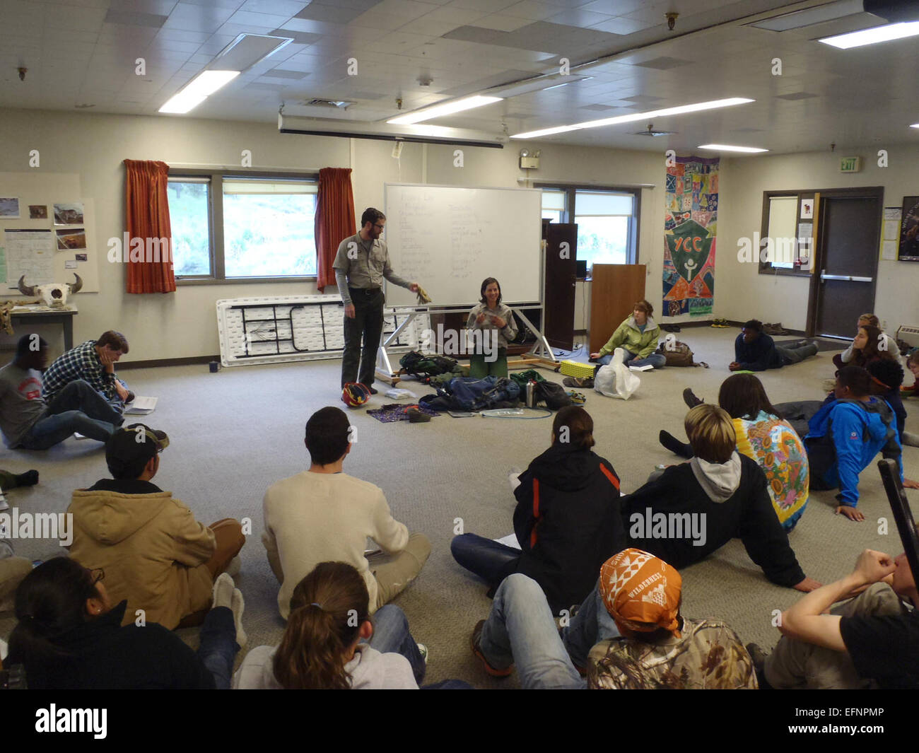 The Youth Conservation Corps (YCC) 2012 program focused on conservation efforts by young ...