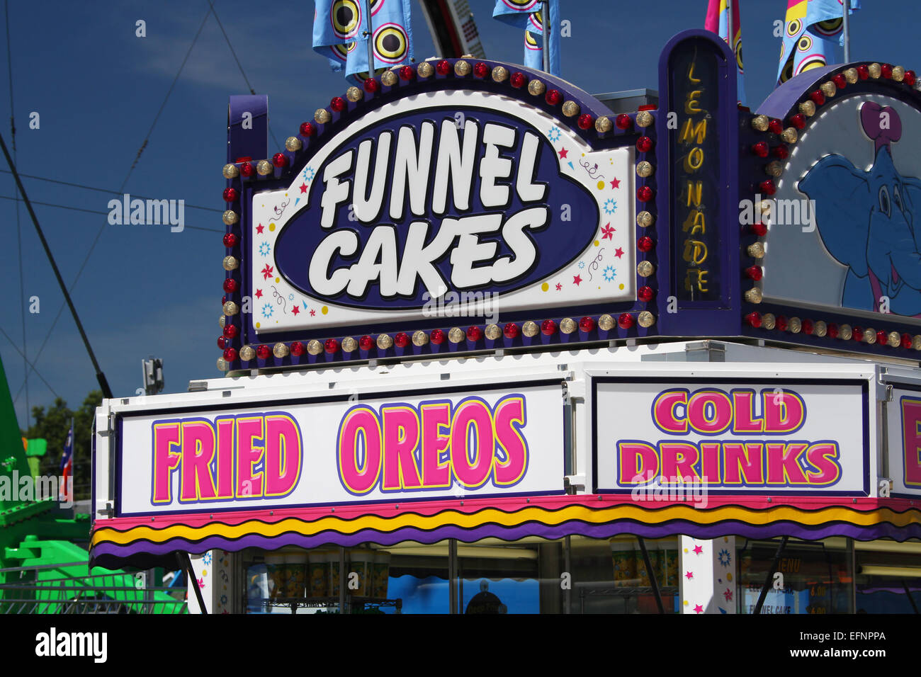 Funnel Cake Sign