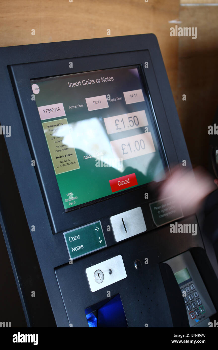 Automatic parking ticket machine hi-res stock photography and images ...