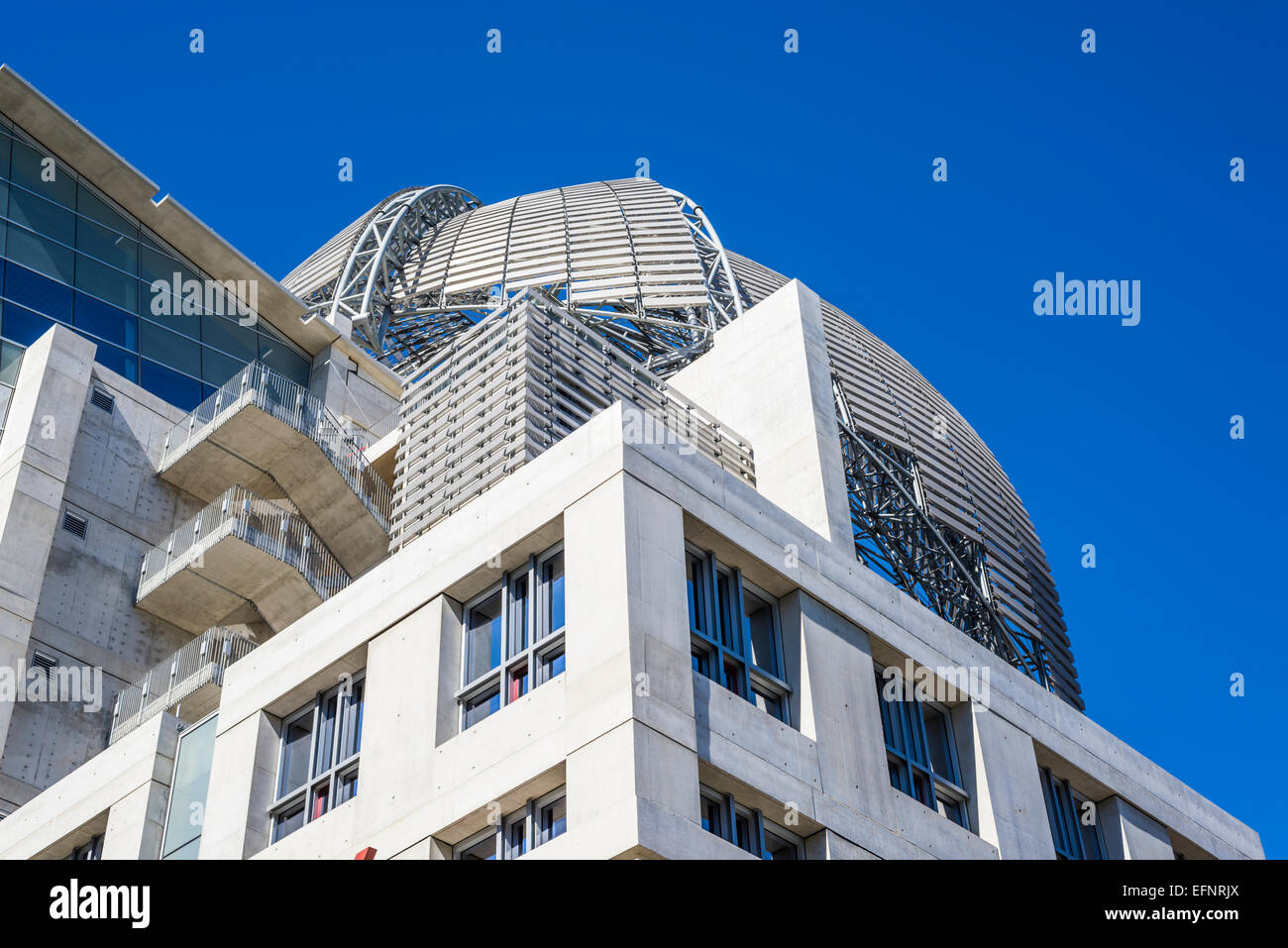 The San Diego Central Library building in downtown San Diego ...