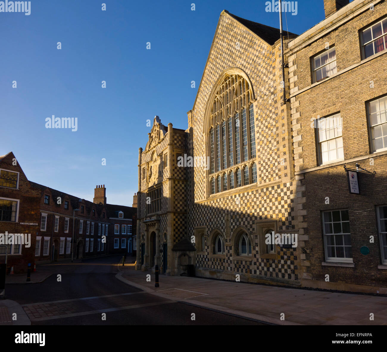 The Town Hall and Trinity Guildhall Old Gaol House Stock Photo - Alamy