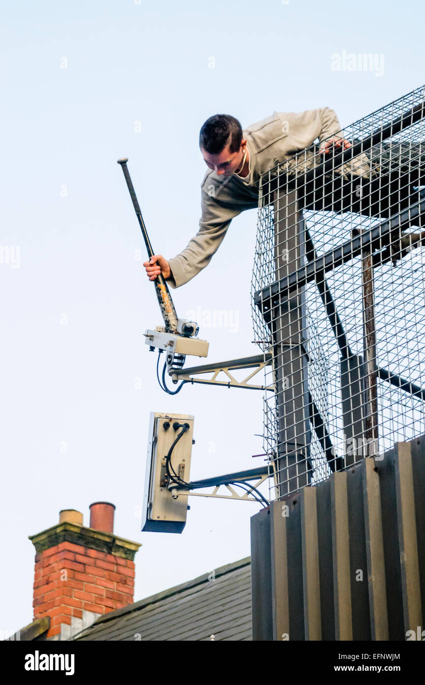 Surveillance camera service station hi-res stock photography and images ...