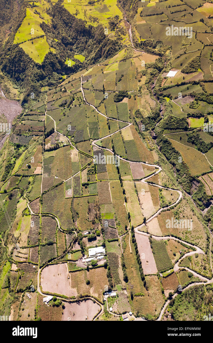 Aerial view of farm building hi-res stock photography and images - Alamy