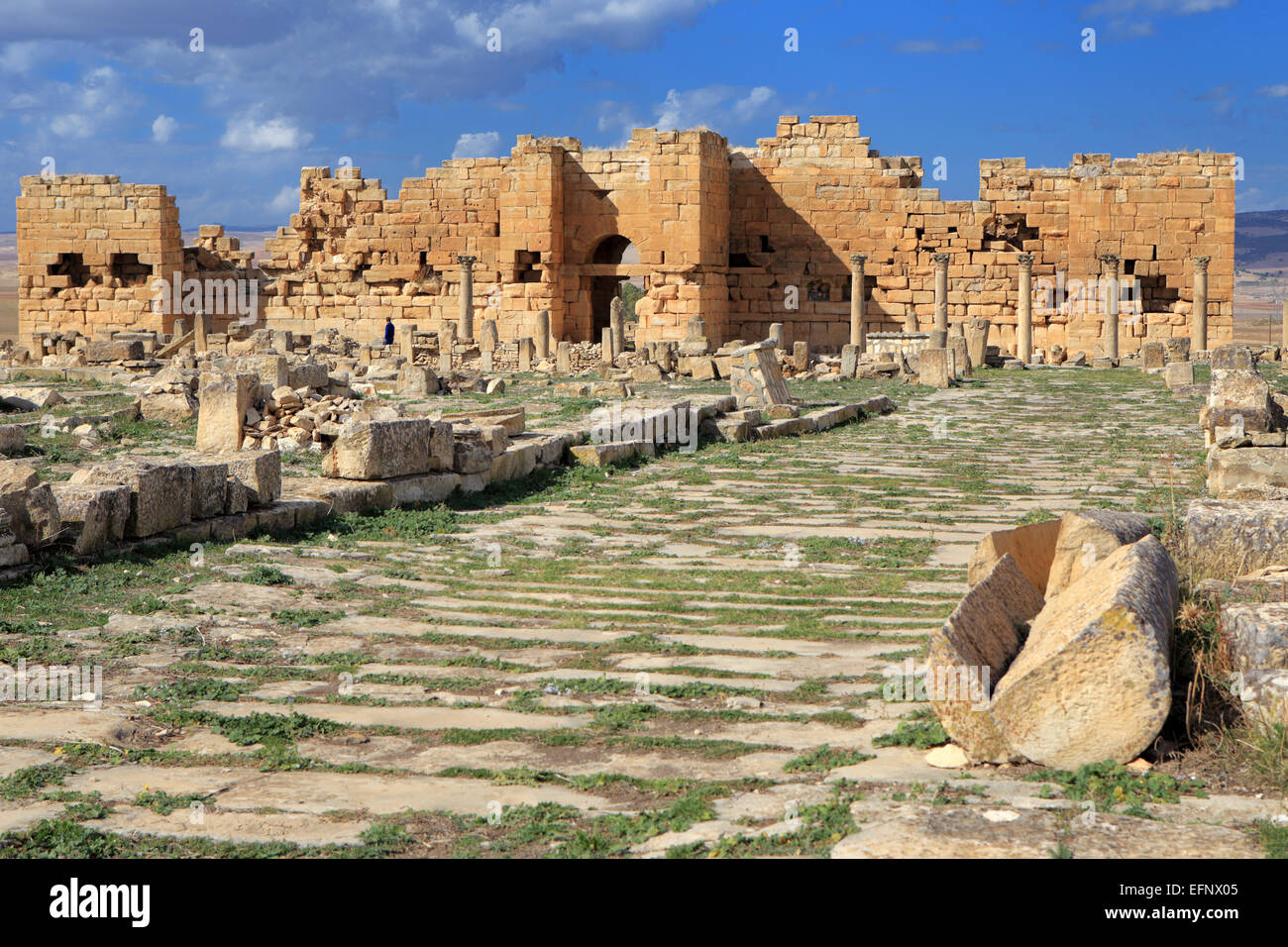 Ruins of ancient city of Madauros, M'Daourouch, Souk Ahras Province ...