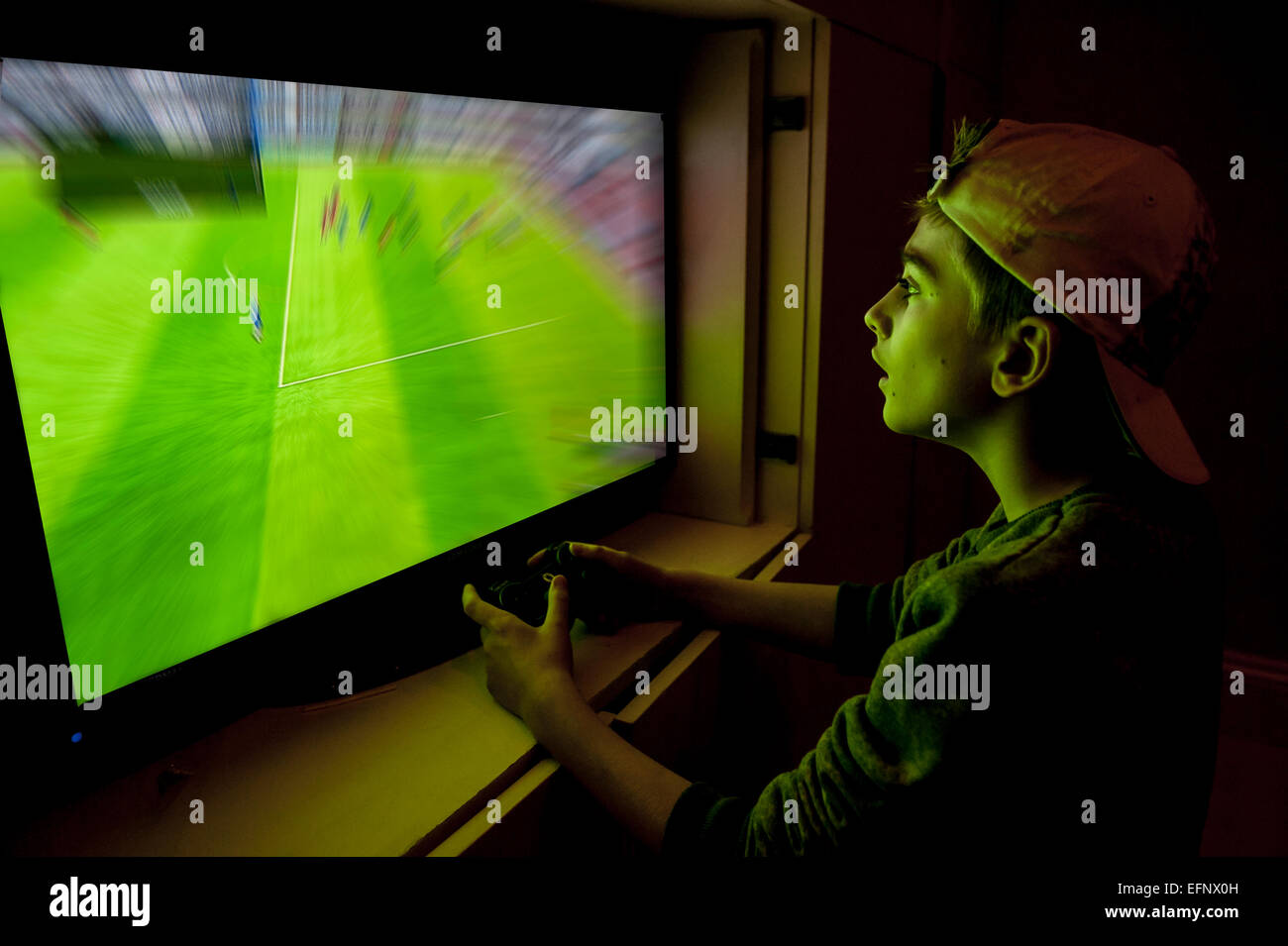 Playstation 4 tv screen hi-res stock photography and images - Alamy