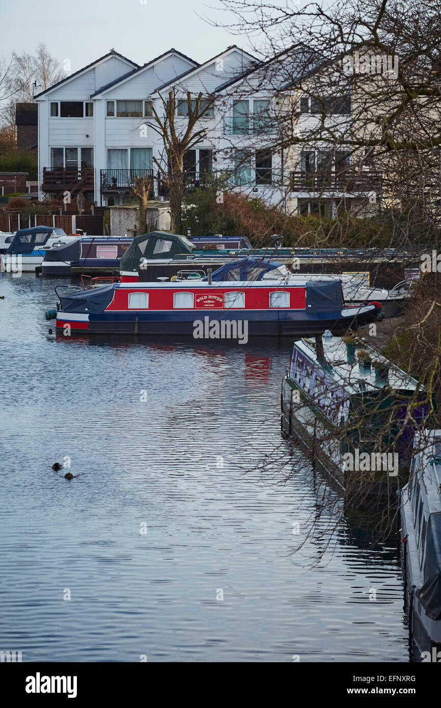 Stockton Heath civil parish suburb of Warrington, Cheshire, England UK ...