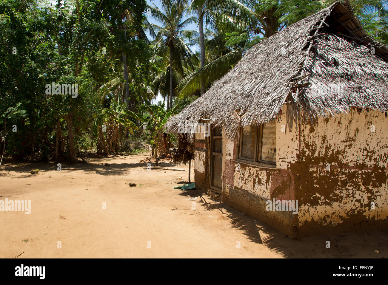African Village Hut Tanzania High Resolution Stock Photography and ...