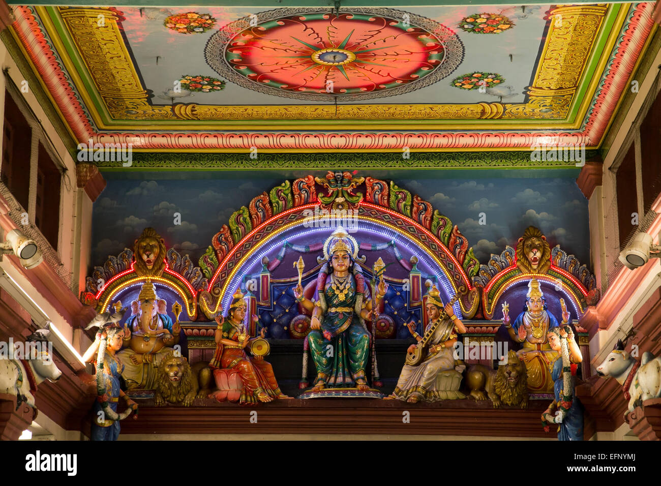 Sri Mariamman Temple Drawing