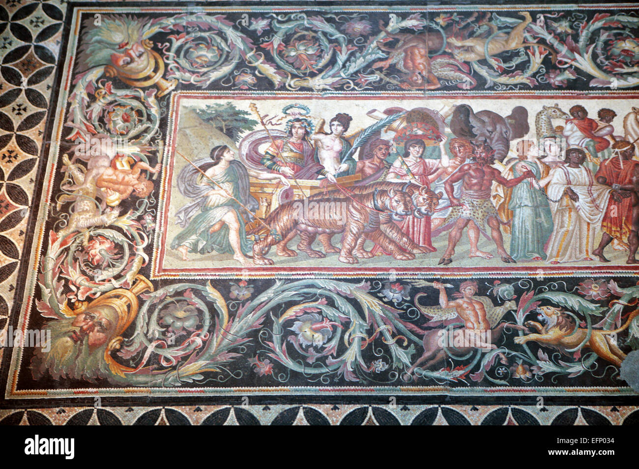 Triumph of Dionysus, Archaeological Museum of Setif, Algiers, Algiers ...