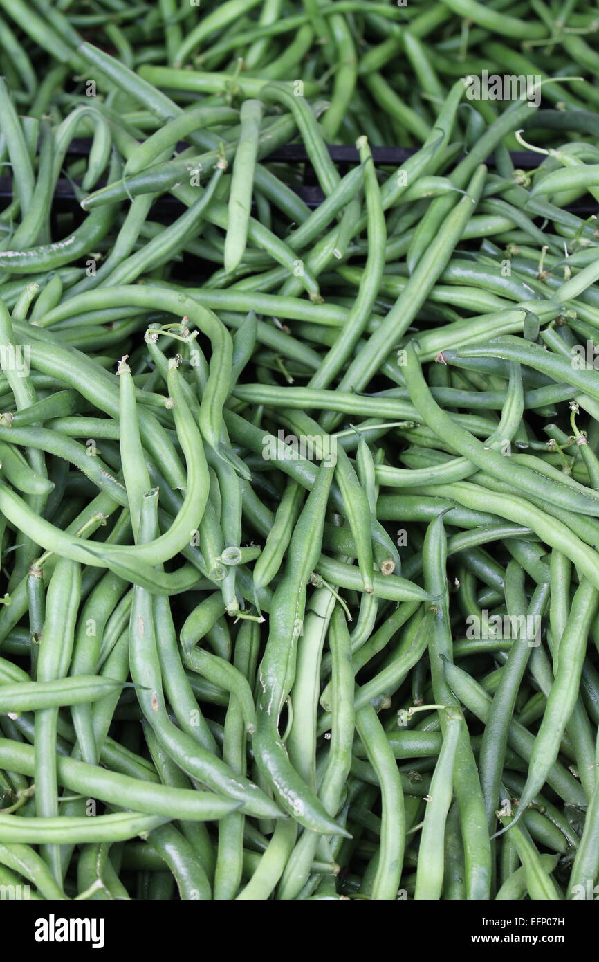 green beans ready to eat Stock Photo - Alamy