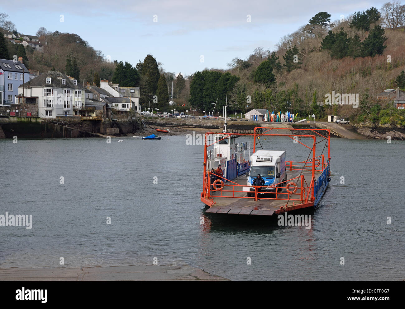 Bodinnick ferry hi-res stock photography and images - Alamy