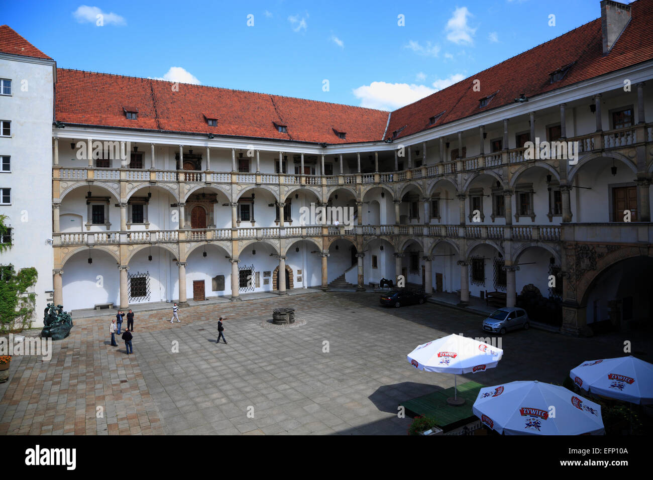 Castle in Brzeg (Brieg), Silesia, Poland, Europa Stock Photo - Alamy